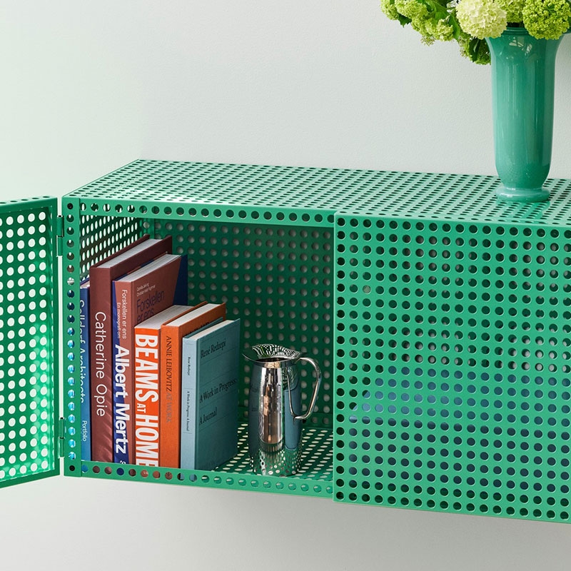 Perforated Cabinet Wall